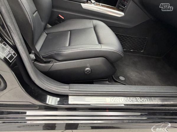 Black Mercedes-Benz E 220 2014 in Avizieniai, with an engine capacity of 2.20 L and mileage of 208 thousand km for 11800 €, photo 6 on AUTOMOTO.COM.LV