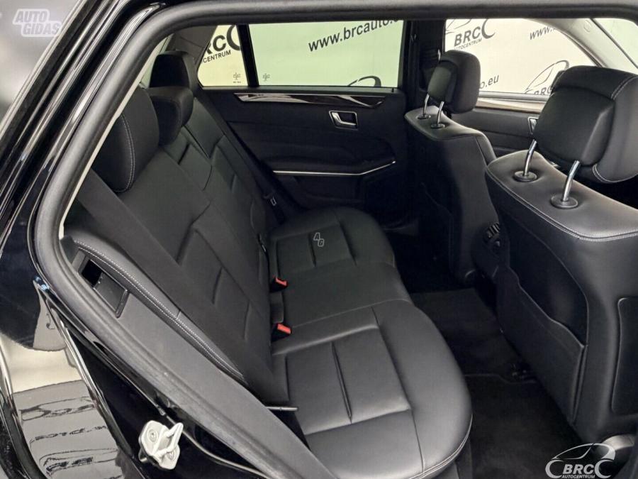 Черный Мерседес E 220 2014 в Авиженяй, объемом двигателя 2.20 л и пробегом 208 тыс. км за 11800 €, фото 12 на AUTOMOTO.COM.LV