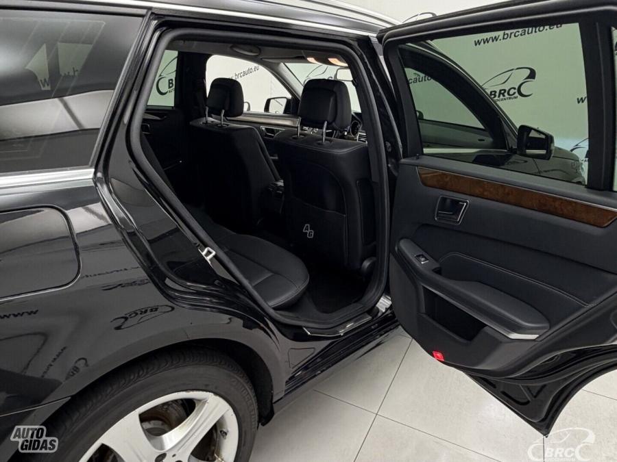 Черный Мерседес E 220 2014 в Авиженяй, объемом двигателя 2.20 л и пробегом 208 тыс. км за 11800 €, фото 14 на AUTOMOTO.COM.LV