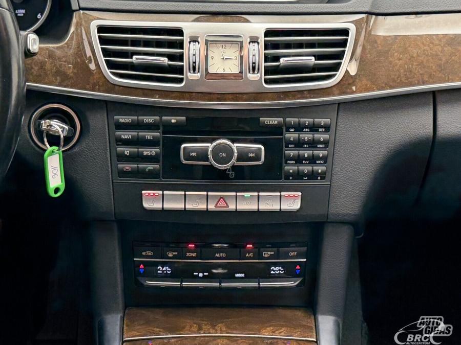 Черный Мерседес E 220 2014 в Авиженяй, объемом двигателя 2.20 л и пробегом 208 тыс. км за 11800 €, фото 18 на AUTOMOTO.COM.LV