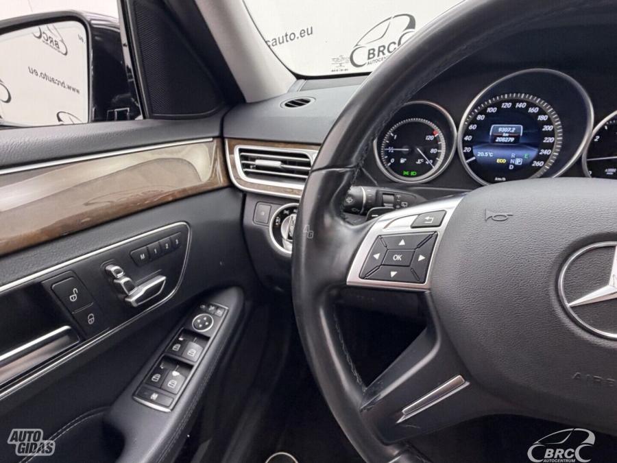 Черный Мерседес E 220 2014 в Авиженяй, объемом двигателя 2.20 л и пробегом 208 тыс. км за 11800 €, фото 32 на AUTOMOTO.COM.LV