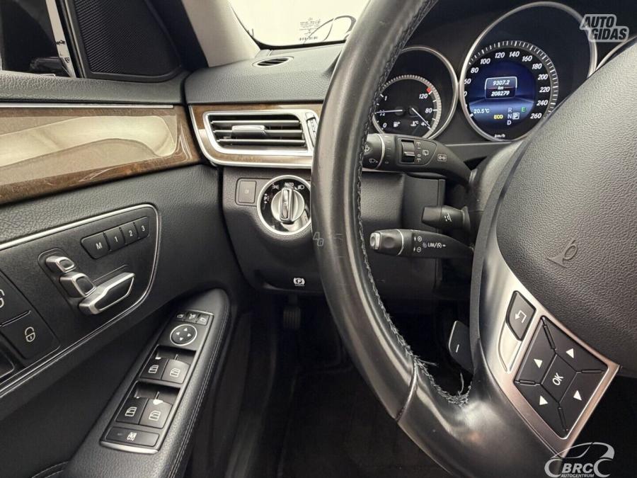 Черный Мерседес E 220 2014 в Авиженяй, объемом двигателя 2.20 л и пробегом 208 тыс. км за 11800 €, фото 34 на AUTOMOTO.COM.LV