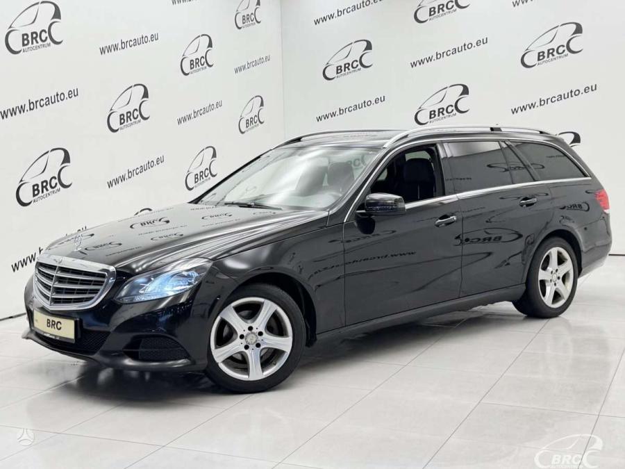 Melns Mercedes-Benz E 220 2014 Viļņa, ar dzinēja tilpumu 2.14 L un nobraukumu 208 tūkst. km par 9900 €, foto 1 vietnē AUTOMOTO.COM.LV