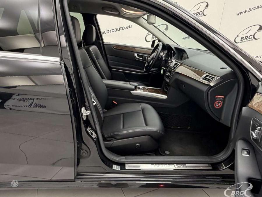 Melns Mercedes-Benz E 220 2014 Viļņa, ar dzinēja tilpumu 2.14 L un nobraukumu 208 tūkst. km par 9900 €, foto 6 vietnē AUTOMOTO.COM.LV