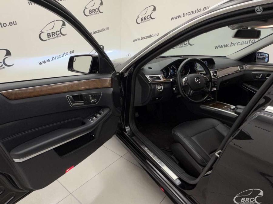 Melns Mercedes-Benz E 220 2014 Viļņa, ar dzinēja tilpumu 2.14 L un nobraukumu 208 tūkst. km par 9900 €, foto 23 vietnē AUTOMOTO.COM.LV