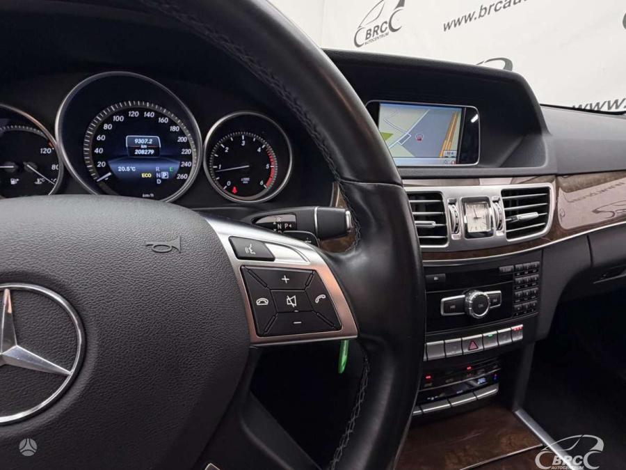 Melns Mercedes-Benz E 220 2014 Viļņa, ar dzinēja tilpumu 2.14 L un nobraukumu 208 tūkst. km par 9900 €, foto 32 vietnē AUTOMOTO.COM.LV