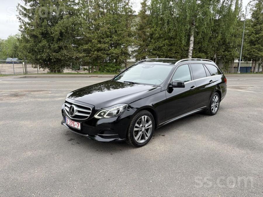 Черный Мерседес E 220 2015 в Огре, объемом двигателя 2.20 л и пробегом 0 тыс. км за 11950 €, фото 1 на AUTOMOTO.COM.LV