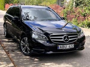 Black Mercedes-Benz E 220 2015 in Sirvintos, with an engine capacity of 2.14 L and mileage of 326 thousand km for 7990 €, photo  on AUTOMOTO.COM.LV