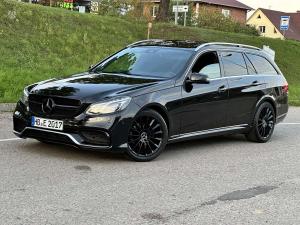 Black Mercedes-Benz E 220 2015 in Jonava, with an engine capacity of 2.20 L and mileage of 299 thousand km for 9850 €, photo 7 on AUTOMOTO.COM.LV
