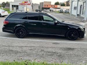 Black Mercedes-Benz E 220 2015 in Jonava, with an engine capacity of 2.20 L and mileage of 299 thousand km for 9850 €, photo 19 on AUTOMOTO.COM.LV