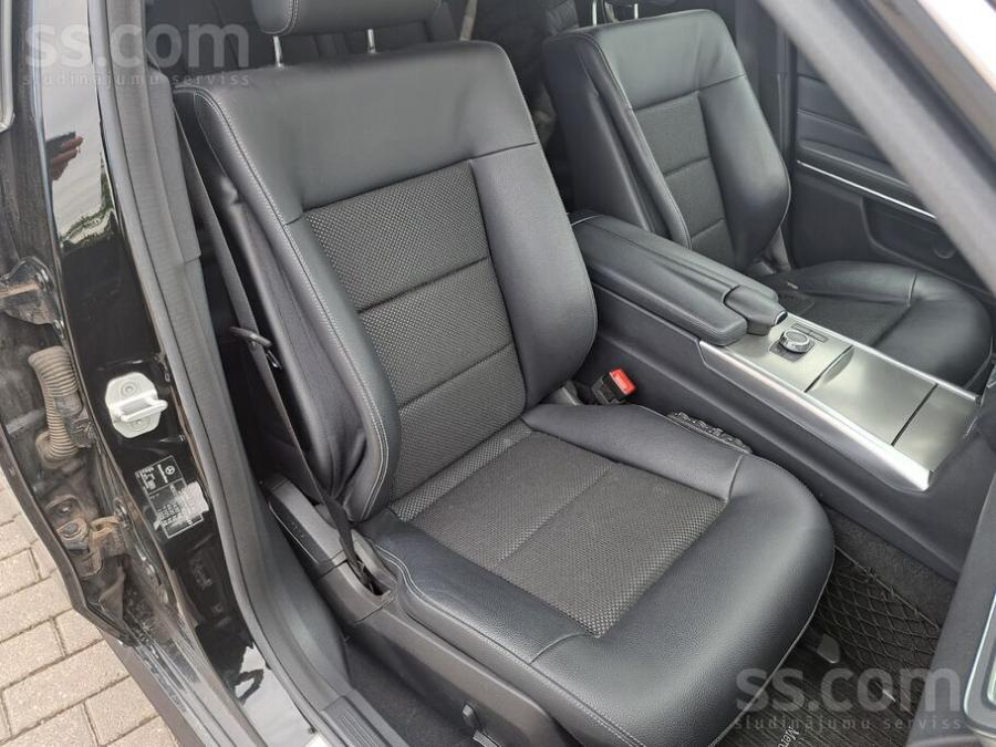 Black Mercedes-Benz E 220 2016 in Valmiera, with an engine capacity of 2.10 L and mileage of 264 thousand km for 11700 €, photo 28 on AUTOMOTO.COM.LV