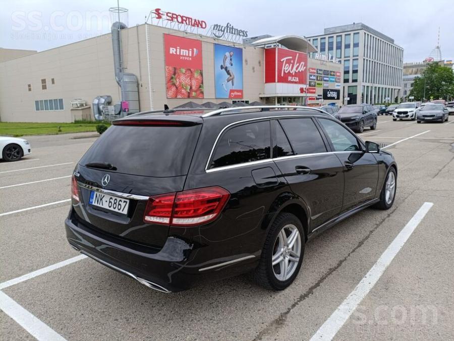 Черный Мерседес E 220 2016 в Рига, объемом двигателя 2.20 л и пробегом 525 тыс. км за 9000 €, фото 6 на AUTOMOTO.COM.LV