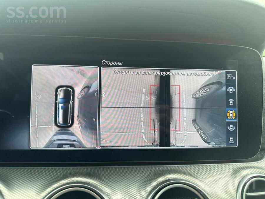 Black Mercedes-Benz E 220 2016 in Riga, with an engine capacity of 2.00 L and mileage of 214 thousand km for 16200 €, photo 12 on AUTOMOTO.COM.LV