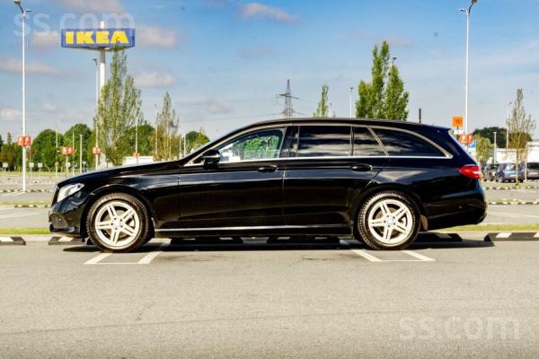 Черный Мерседес E 220 2016 в Рига, объемом двигателя 2.00 л и пробегом 317 тыс. км за 9990 €, фото 5 на AUTOMOTO.COM.LV