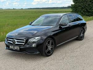Black Mercedes-Benz E 220 2016 in Vilkaviskis, with an engine capacity of 1.95 L and mileage of 265 thousand km for 15200 €, photo  on AUTOMOTO.COM.LV