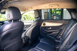 Black Mercedes-Benz E 220 2017 in Riga, with an engine capacity of 2.00 L and mileage of 0 thousand km for 8990 €, photo 16 on AUTOMOTO.COM.LV