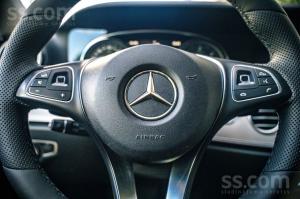 Black Mercedes-Benz E 220 2017 in Riga, with an engine capacity of 2.00 L and mileage of 0 thousand km for 8990 €, photo 22 on AUTOMOTO.COM.LV