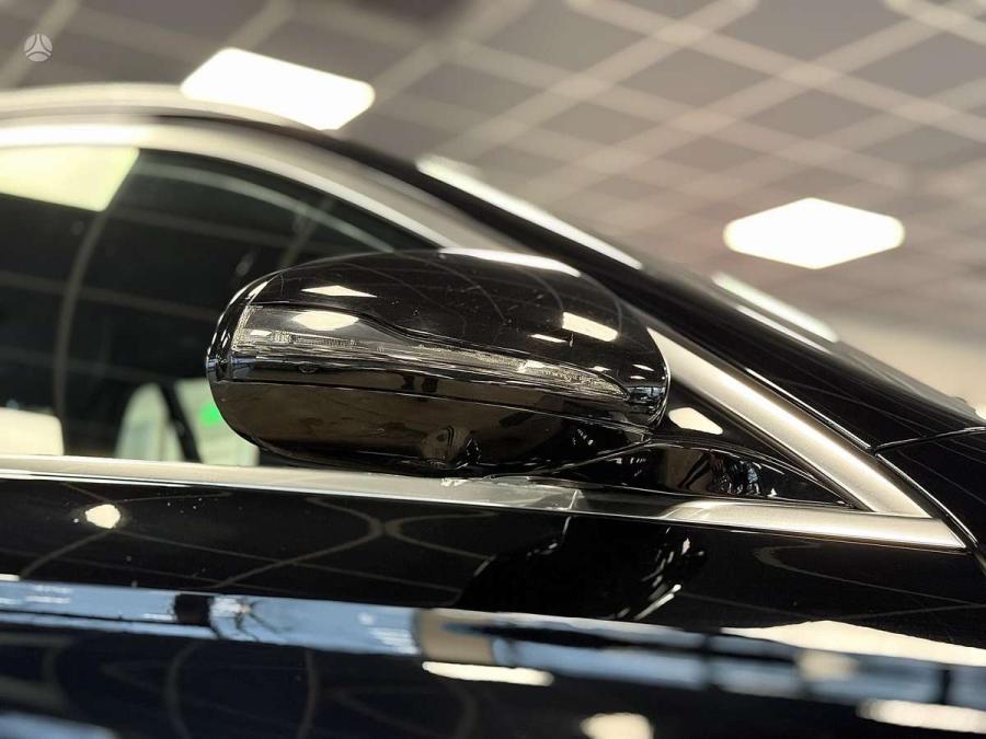 Black Mercedes-Benz E 220 2017 in Klaipeda, with an engine capacity of 1.95 L and mileage of 268 thousand km for 17200 €, photo 23 on AUTOMOTO.COM.LV