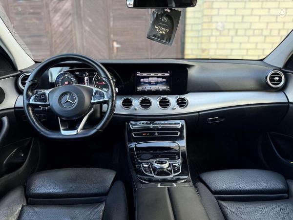 Black Mercedes-Benz E 220 2017 in Klaipeda, with an engine capacity of 2.20 L and mileage of 460 thousand km for 8950 €, photo 11 on AUTOMOTO.COM.LV