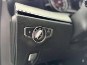 Black Mercedes-Benz E 220 2017 in Klaipeda, with an engine capacity of 2.20 L and mileage of 460 thousand km for 8950 €, photo 16 on AUTOMOTO.COM.LV