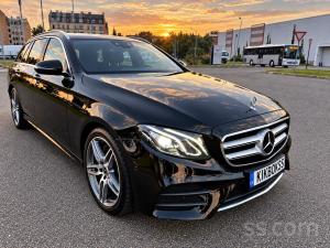 Melns Mercedes-Benz E 220 2017 Rīga, ar dzinēja tilpumu 2.00 L un nobraukumu 0 tūkst. km par 17800 €, foto  vietnē AUTOMOTO.COM.LV