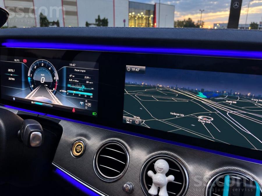 Melns Mercedes-Benz E 220 2017 Rīga, ar dzinēja tilpumu 2.00 L un nobraukumu 0 tūkst. km par 17800 €, foto 5 vietnē AUTOMOTO.COM.LV
