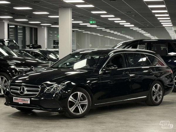 Black Mercedes-Benz E 220 2018 in Klaipeda, with an engine capacity of 2.00 L and mileage of 348 thousand km for 12950 €, photo 5 on AUTOMOTO.COM.LV