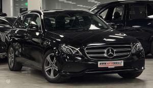 Black Mercedes-Benz E 220 2018 in Klaipeda, with an engine capacity of 1.95 L and mileage of 348 thousand km for 11950 €, photo  on AUTOMOTO.COM.LV
