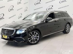 Melns Mercedes-Benz E 220 2018 Viļņa, ar dzinēja tilpumu 1.95 L un nobraukumu 224 tūkst. km par 16200 €, foto  vietnē AUTOMOTO.COM.LV