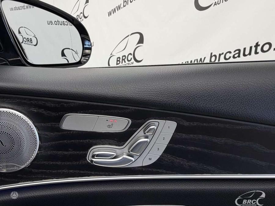 Melns Mercedes-Benz E 220 2018 Viļņa, ar dzinēja tilpumu 1.95 L un nobraukumu 224 tūkst. km par 16200 €, foto 11 vietnē AUTOMOTO.COM.LV