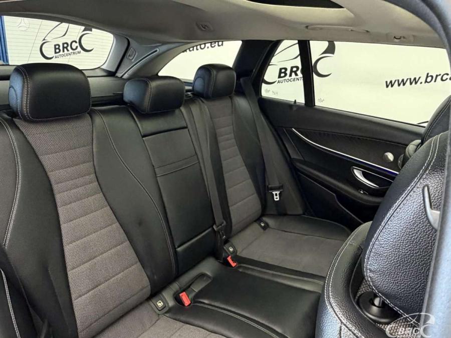 Melns Mercedes-Benz E 220 2018 Viļņa, ar dzinēja tilpumu 1.95 L un nobraukumu 224 tūkst. km par 16200 €, foto 13 vietnē AUTOMOTO.COM.LV