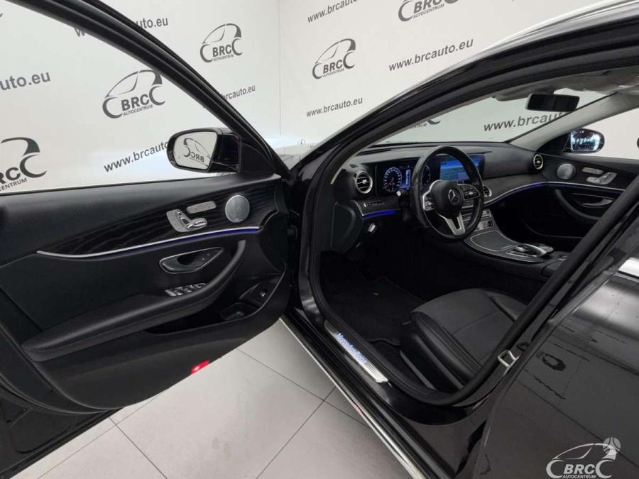 Melns Mercedes-Benz E 220 2018 Viļņa, ar dzinēja tilpumu 1.95 L un nobraukumu 224 tūkst. km par 16200 €, foto 21 vietnē AUTOMOTO.COM.LV