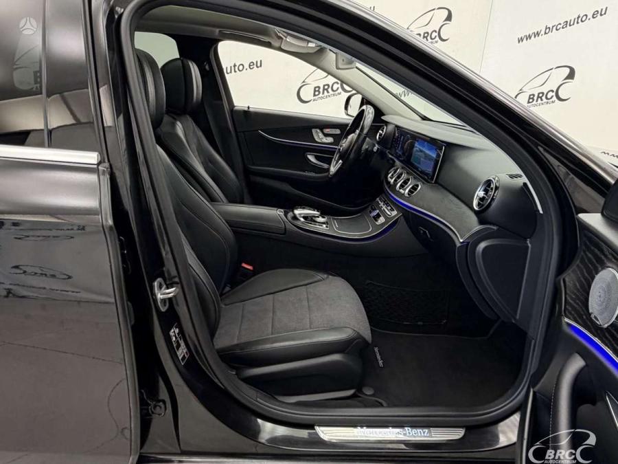 Черный Мерседес E 220 2018 в Вильнюс, объемом двигателя 1.95 л и пробегом 224 тыс. км за 16200 €, фото 6 на AUTOMOTO.COM.LV