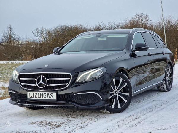 Black Mercedes-Benz E 220 2019 in Jonava, with an engine capacity of 2.00 L and mileage of 237 thousand km for 17770 €, photo 9 on AUTOMOTO.COM.LV