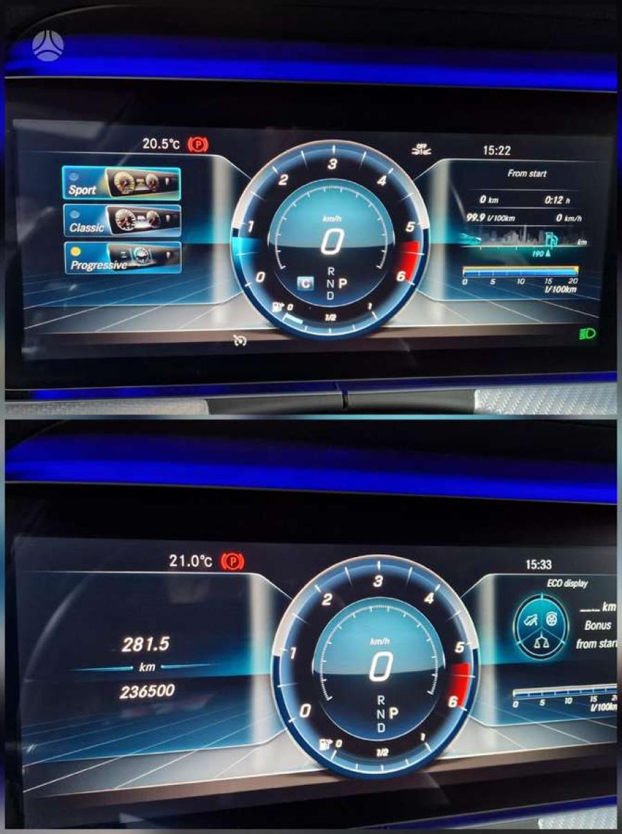 Черный Мерседес E 220 2019 в Ионава, объемом двигателя 2.00 л и пробегом 237 тыс. км за 17770 €, фото 15 на AUTOMOTO.COM.LV