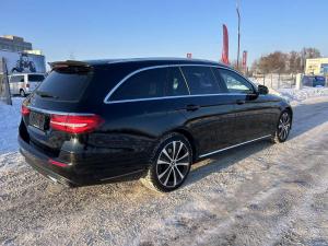 Black Mercedes-Benz E 220 2019 in Panevezys, with an engine capacity of 1.95 L and mileage of 256 thousand km for 14500 €, photo 7 on AUTOMOTO.COM.LV