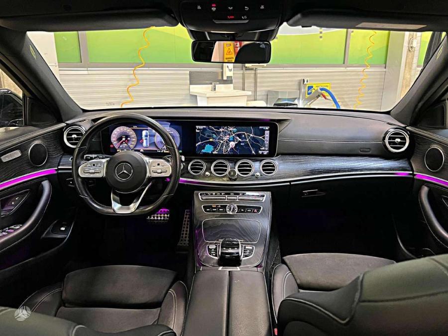 Melns Mercedes-Benz E 220 2019 Viļņa, ar dzinēja tilpumu 1.95 L un nobraukumu 268 tūkst. km par 17500 €, foto 23 vietnē AUTOMOTO.COM.LV