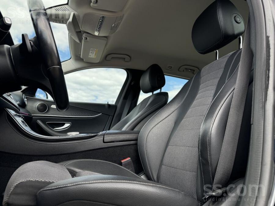 Black Mercedes-Benz E 220 2019 in Cesis, with an engine capacity of 2.00 L and mileage of 205 thousand km for 18900 €, photo 27 on AUTOMOTO.COM.LV