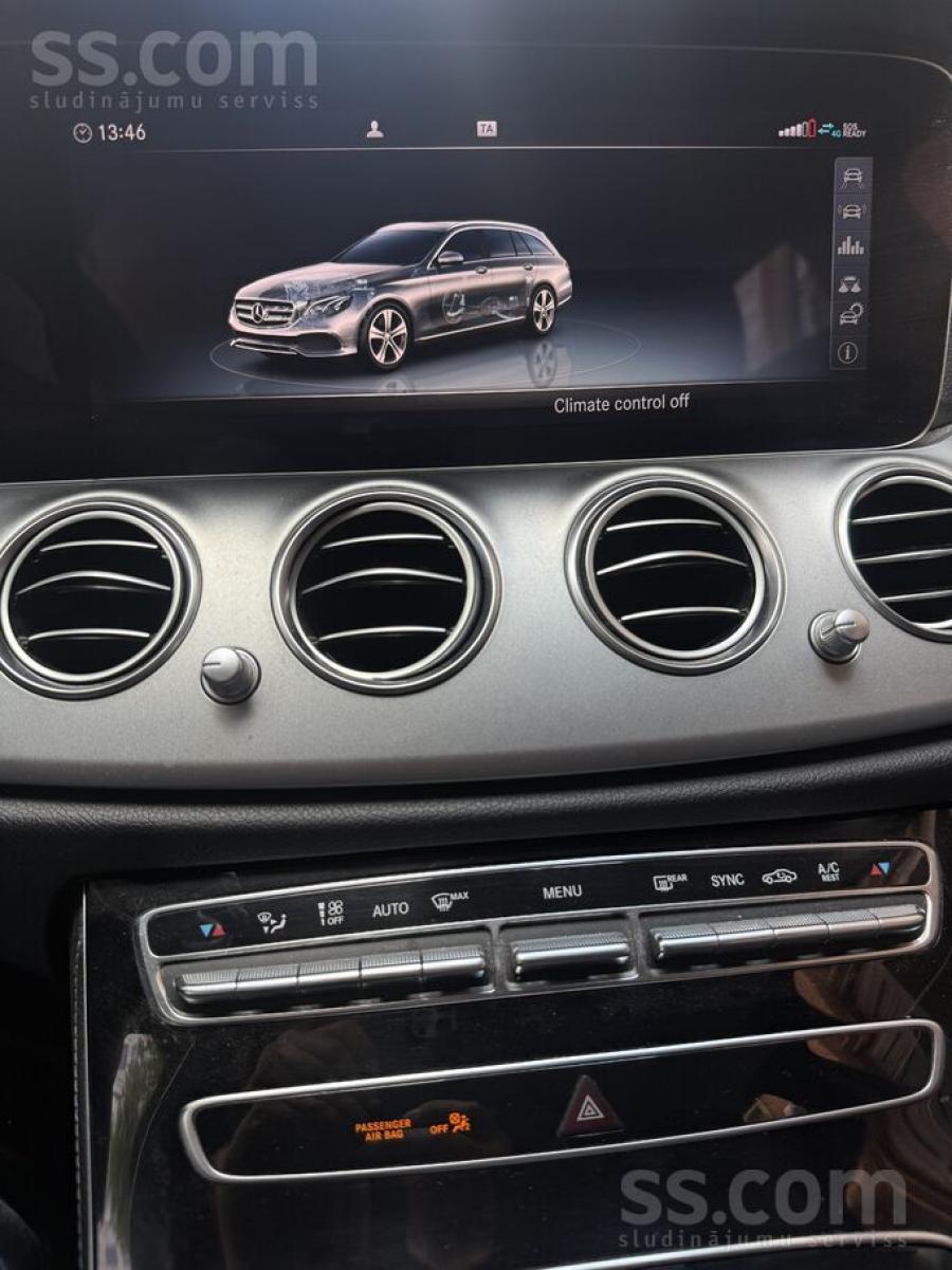 Melns Mercedes-Benz E 220 2019 Rīga, ar dzinēja tilpumu 2.00 L un nobraukumu 0 tūkst. km par 14450 €, foto 16 vietnē AUTOMOTO.COM.LV