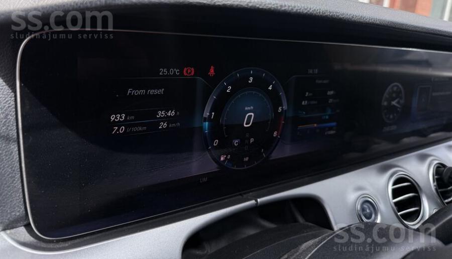 Melns Mercedes-Benz E 220 2019 Rīga, ar dzinēja tilpumu 2.00 L un nobraukumu 0 tūkst. km par 14450 €, foto 17 vietnē AUTOMOTO.COM.LV