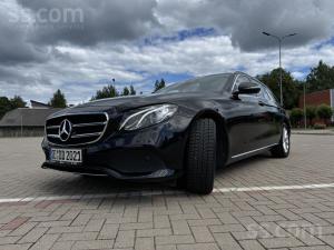 Melns Mercedes-Benz E 220 2019 Cēsis, ar dzinēja tilpumu 2.00 L un nobraukumu 0 tūkst. km par 17900 €, foto  vietnē AUTOMOTO.COM.LV