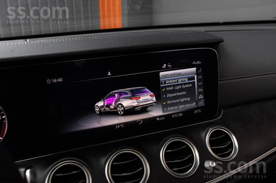 Melns Mercedes-Benz E 220 2020 Rīga, ar dzinēja tilpumu 2.00 L un nobraukumu 224 tūkst. km par 16950 €, foto 26 vietnē AUTOMOTO.COM.LV
