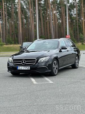 Black Mercedes-Benz E 220 2020 in Riga, with an engine capacity of 2.00 L and mileage of 0 thousand km for 12900 €, photo  on AUTOMOTO.COM.LV