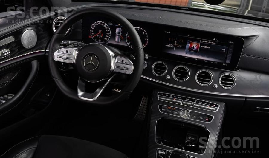 Melns Mercedes-Benz E 220 2020 Rīga, ar dzinēja tilpumu 2.00 L un nobraukumu 225 tūkst. km par 16990 €, foto 11 vietnē AUTOMOTO.COM.LV