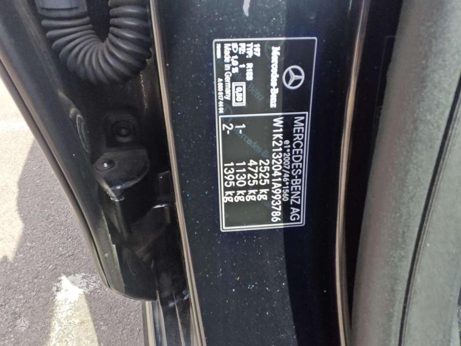 Melns Mercedes-Benz E 220 2021 Kauņa, ar dzinēja tilpumu 1.95 L un nobraukumu 299 tūkst. km par 19250 €, foto 13 vietnē AUTOMOTO.COM.LV