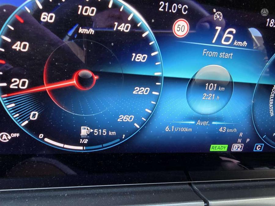 Черный Мерседес E 220 2022 в Паланга, объемом двигателя 2.10 л и пробегом 221 тыс. км за 17500 €, фото 15 на AUTOMOTO.COM.LV