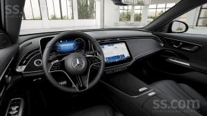 Black Mercedes-Benz E 220 2026 in Riga, with an engine capacity of 2.00 L and mileage of 10 thousand km for 66900 €, photo 8 on AUTOMOTO.COM.LV