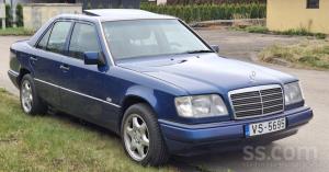 Синий Мерседес E 220 1994 в Рига, объемом двигателя 2.20 л и пробегом 214 тыс. км за 5900 €, фото 17 на AUTOMOTO.COM.LV