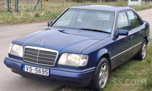 Синий Мерседес E 220 1994 в Рига, объемом двигателя 2.20 л и пробегом 214 тыс. км за 5900 €, фото 32 на AUTOMOTO.COM.LV