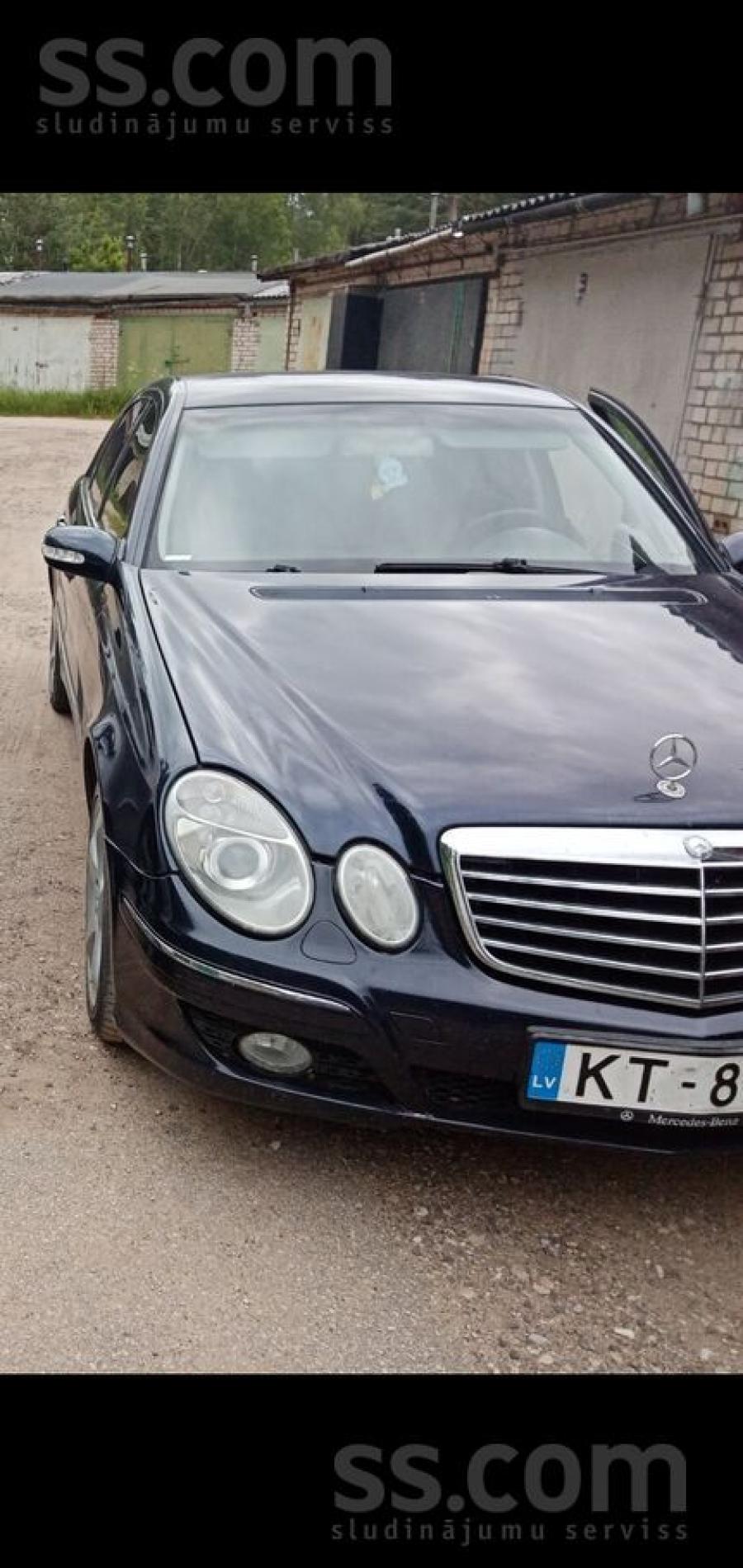 Zils Mercedes-Benz E 220 2002 Daugavpils, ar dzinēja tilpumu 2.20 L un nobraukumu 407 tūkst. km par 900 €, foto 8 vietnē AUTOMOTO.COM.LV